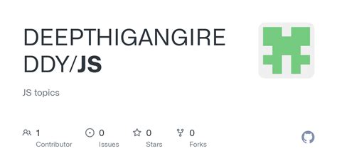 Github Deepthigangireddy Js Js Topics