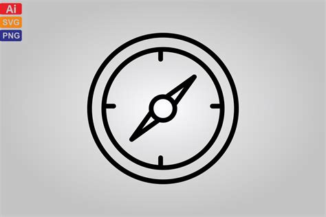 Compass Graphic By Doni Doni · Creative Fabrica