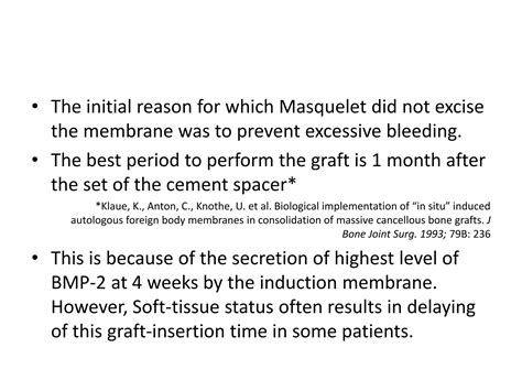 Masquelet Technique Ppt Pptx