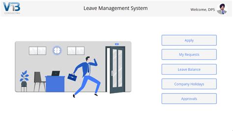 Leave Request Power Apps Tool Vnb Consulting
