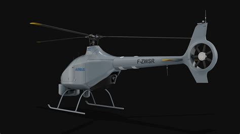 3d Airbus Vsr700 Unmanned Aircraft System Turbosquid 2257028