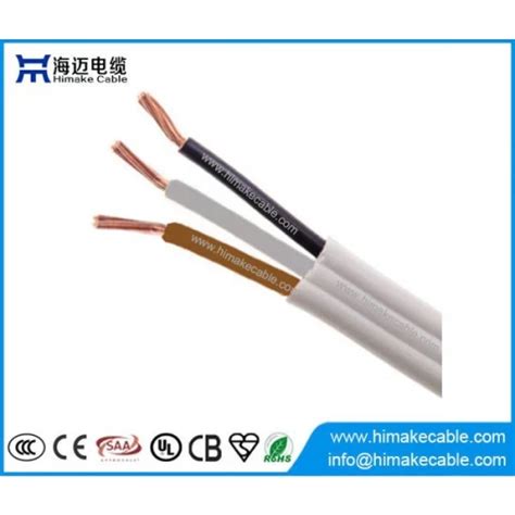 Made In China 3 Conductor Flat Electrical Wire Cable Flat Twin With