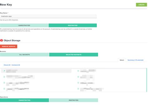 object storage mastodon documentation
