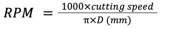 CNC Feeds Speeds Formula How To Calculate Feed Rate CNCSourced
