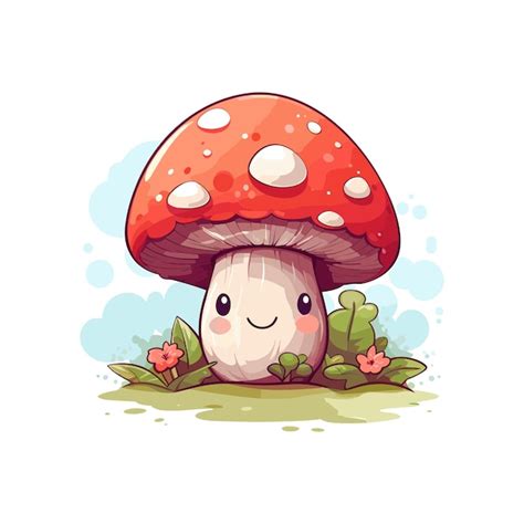 Premium Vector Vector Cute Mushroom