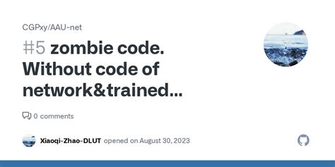 zombie code without code of networkandtrained weightsandprediction maps