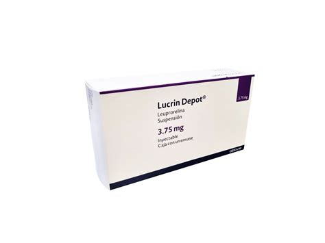 Venta De Lucrin Depot 3 75 Mg Fertifarma