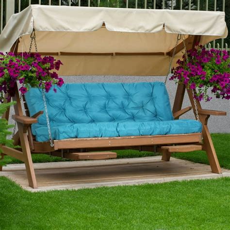 59x433x39in 2 3 Seater Waterproof Swing Bench Cushion Furniture