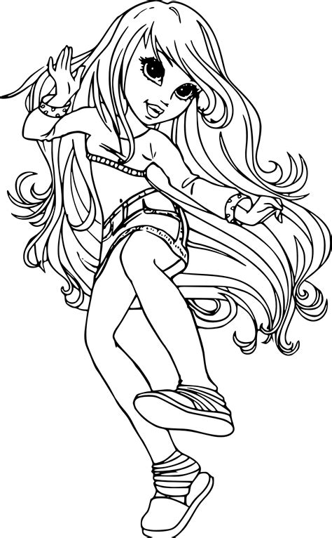 Coloriage Poupée Lol Surprise à Imprimer Et Colorier