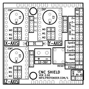 Arduino CNC Shield GRBL Compatable Protoneer Co Nz Arduino Cnc Cnc Arduino