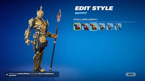 April Crew Pack Skinbackblingpickaxe And Legacy Styles Arescape