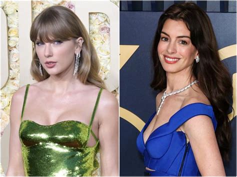 アン・ハサウェイ、テイラー・スウィフトの公演で誰よりもハシャぐ Frontrow