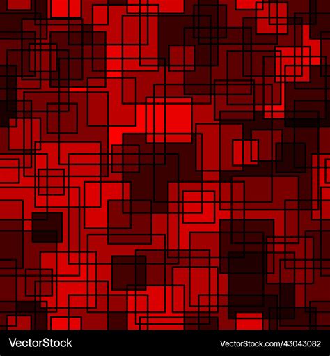 Quad Seamless Pattern Repeated Overlap Hexagon Vector Image