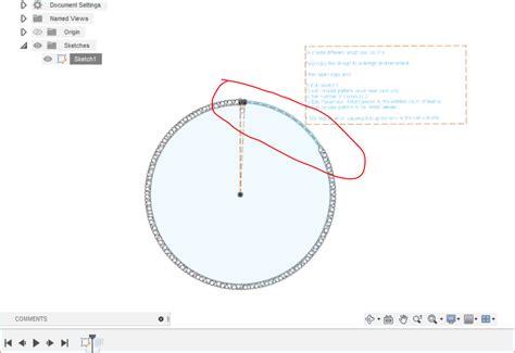 Cannot Edit Circular Pattern In A Sketch Autodesk Community