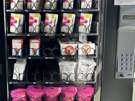 Vending Machine Dispenses Free Narcan Safe Sex Kits And Gun Locks To