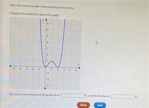 Solved Select The Correct Answer From Each Drop Down Menu Complete