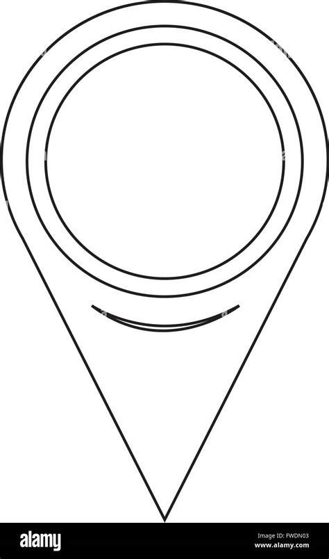 Map Pointer Icon Stock Vector Image And Art Alamy