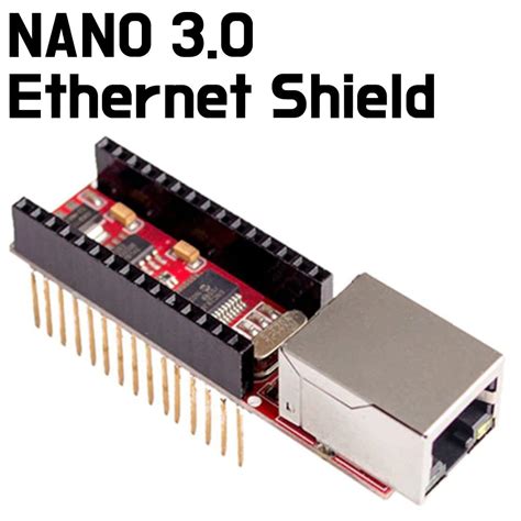 Ethernet Shield Ethernet Network Module Shield V10 For Arduino Nano