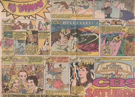 Cbs Saturday Morning Cartoons Ad 1977 The Cbs 1977 Saturd Flickr
