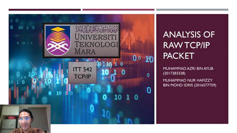 Analysis Of Raw Tcp Ip Packet Tcpip Itt Youtube