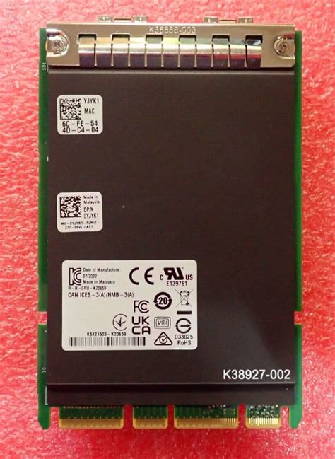 New Dell Intel X710 X710 Da2 Dual Port 10gb Sfp Ocp 3 0 Network Card Yjyk1