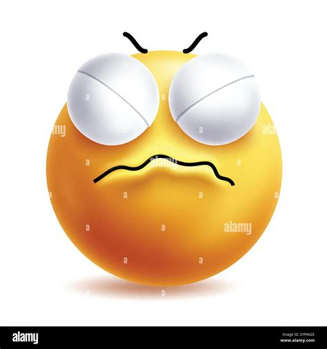 Sad Face Emoji Clipart 3d Character Emoji Frown Sorrowful Grief