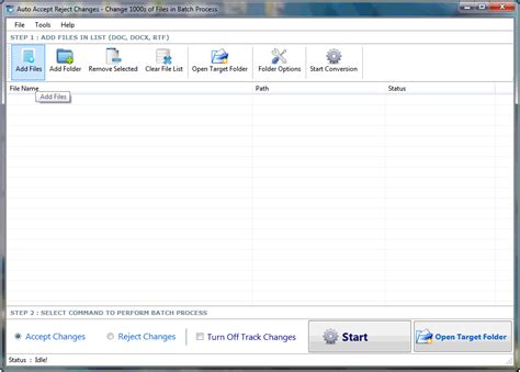 Help Accept Or Reject Track Changes In Multiple Word Files