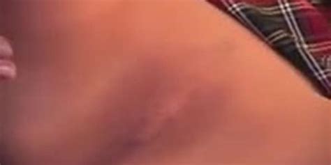 Hanna Hilton Stockings Mini Skirt