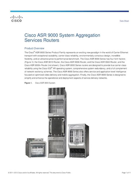 PDF Cisco ASR 9000 System Aggregation Services Routerssurazalsystems Com Wp Content Uploads