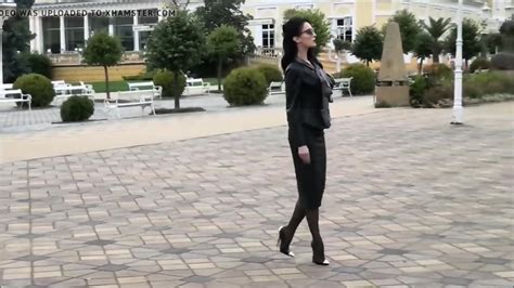 Sexy Girl Walking Around