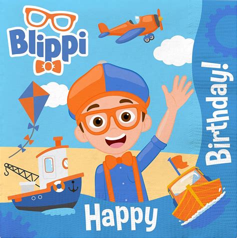 Treasures Ted Officially Licensed Blippi Birthday Party