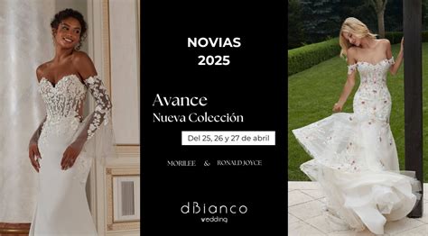Avance Vestidos Novia Colección 2025 Dibianco Granada