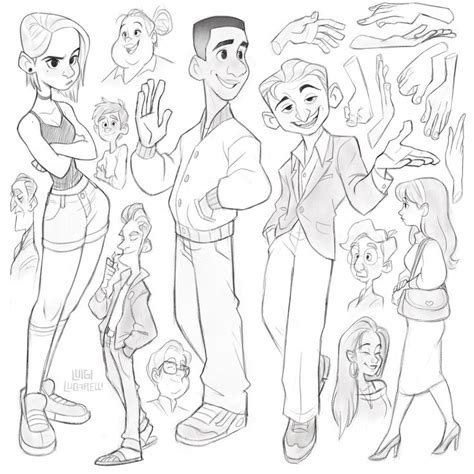 Artstation Collage 02 Luigi Lucarelli Sketches Sketch Book