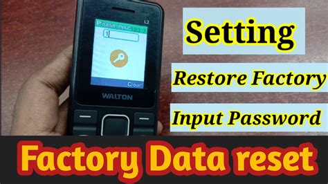 How To Reset Keypad Mobile Keypad Mobile Reset Code Youtube