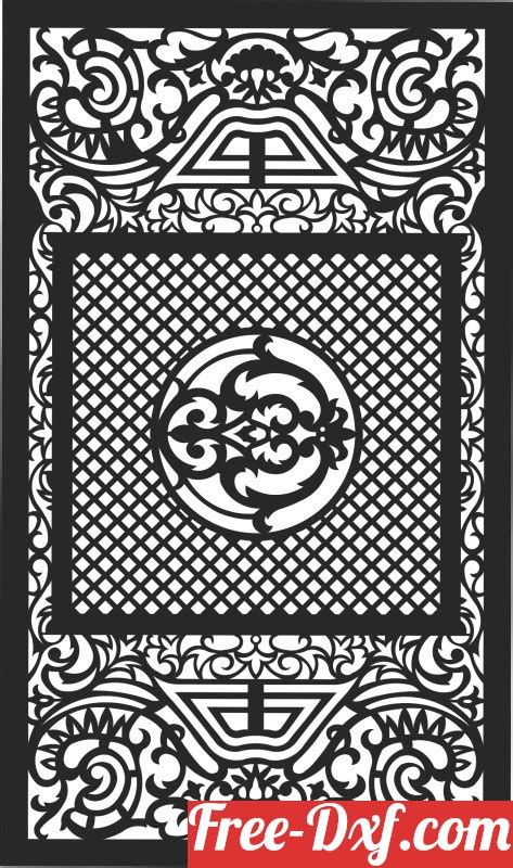 Download Decorative Panel Door Wall Screen Pattern Qezbk High Qua
