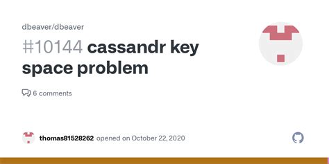 Cassandr Key Space Problem · Issue 10144 · Dbeaverdbeaver · Github