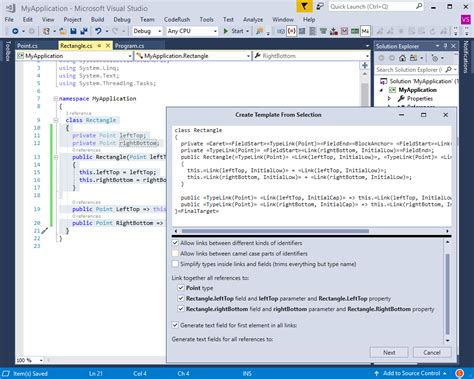 Xaml Coderush Devexpress Documentation Initialize Coderush