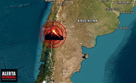 Registro de sismo de largo periodo en el volcán Villarrica Alerta