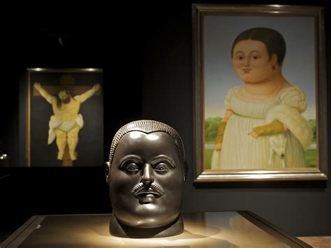 Fernando Botero Colombian Artist Famous For Rotund And Oversize