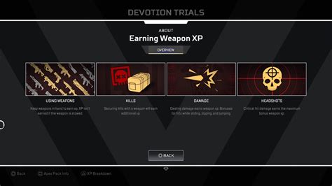 Apex Legends Weapon Mastery Guide All Trials And Rewards GameSpot