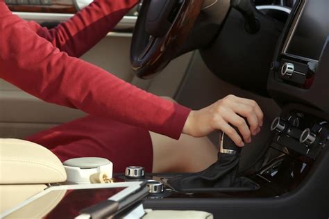 Premium Photo Female Hands On Driving Wheel