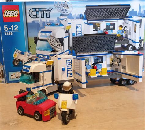 Lego city 7288 Mobilna jednostka policji ciężarówka z naczepą Gdańsk