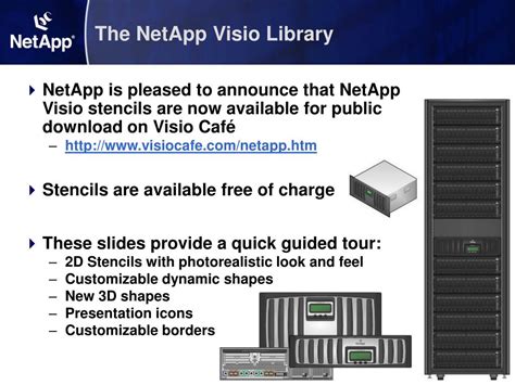 Ppt Guided Tour Netapp Visio Library Powerpoint Presentation Free