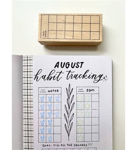 Notebook Therapy Habit Tracker Fabulous Collection Pinnaxis