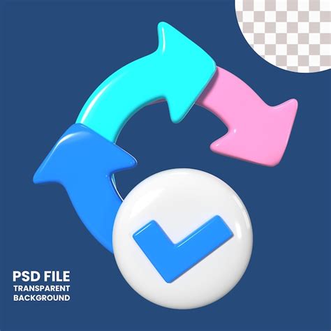 Premium Psd Captcha 3d Illustration Icon