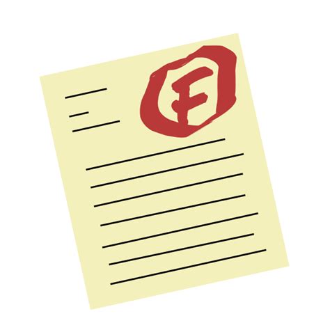 Bad Grade Free Svg
