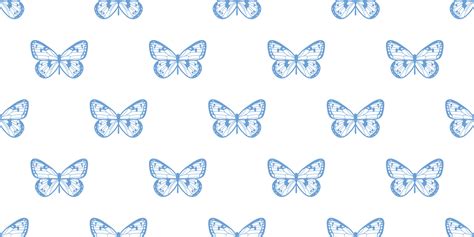 Butterfly Seamless Repeat Pattern Background 16181079 Vector Art At