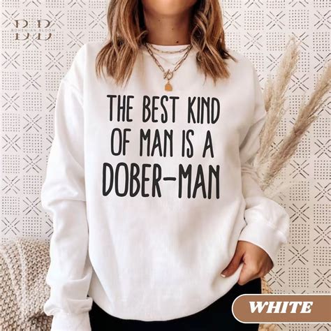 Funny Doberman Sweatshirt Dobie Mama Sweater Doberman Pinscher Gift