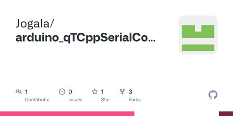 github jogala arduino qtcppserialcommunication