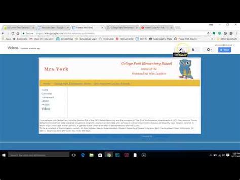 Adding A Youtube Video To Your Google Site YouTube